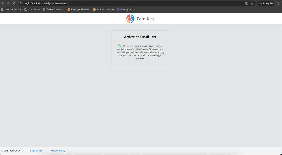 Setting Up Your Free Trial – Fareclock Support
