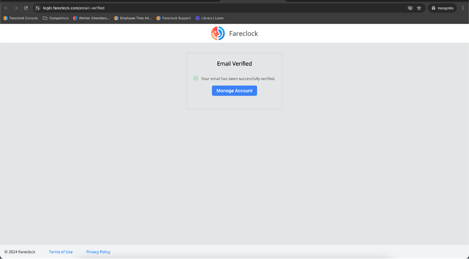Setting Up Your Free Trial – Fareclock Support