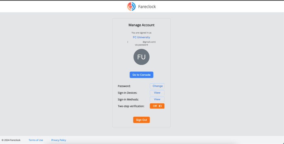 Setting Up Your Free Trial – Fareclock Support