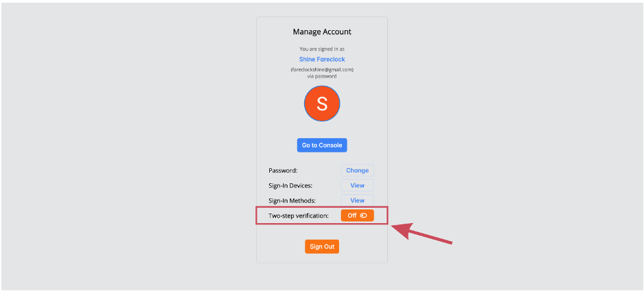 Available Login Security Features – Fareclock Support